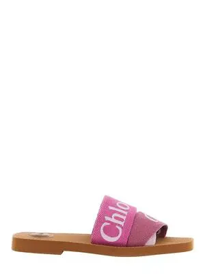 Chloé Heeled Sandal - Fuchsia