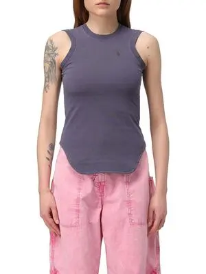 Attico The Attico Sleeveless T-Shirt Violet