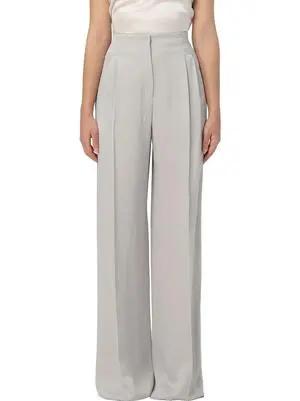 Emporio Armani Wide Leg Trousers Grey