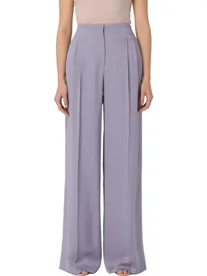 Emporio Armani Wide Leg Trousers Lilac