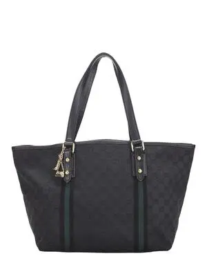 Gucci Original Gg Canvas Jolicoeur Tote - Black
