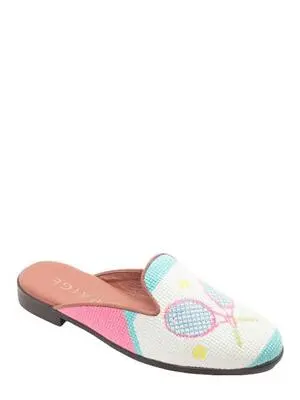 BYPAIGE ByPaige Needlepoint Mule White