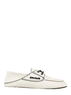 Sandro Sandro Leather Loafers White