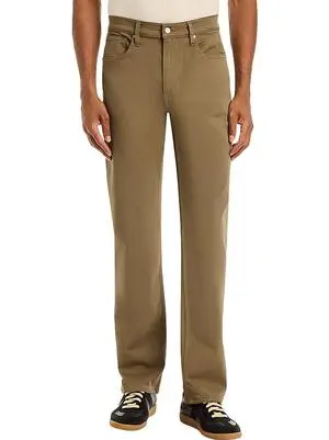 FRAME Modern Straight Fit Jeans Soft Olive