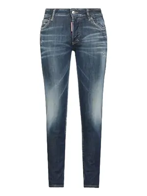 Dsquared2 Jeans In Cotton, Elastomultiester, And Elastane - Blue