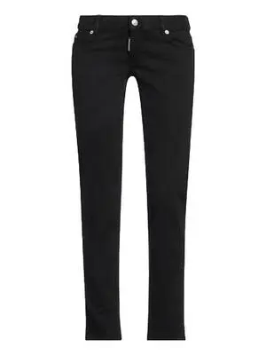Dsquared2 Skinny Jeans In Stretch Denim - Black