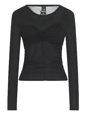 Pinko Top In Viscose Blend - Black