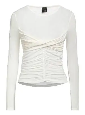Pinko Top In Viscose Blend - White