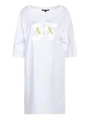Armani Exchange T-shirt Dress - White