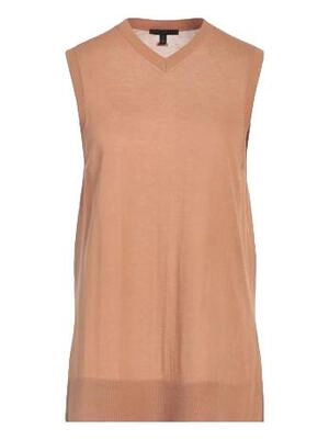 Armani Exchange ARMANI EXCHANGE Knitted Sleeveless Top Camel