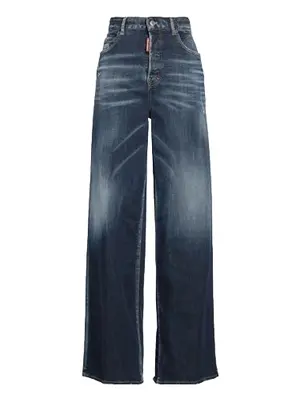 Dsquared2 Wide-leg Jeans - Blue