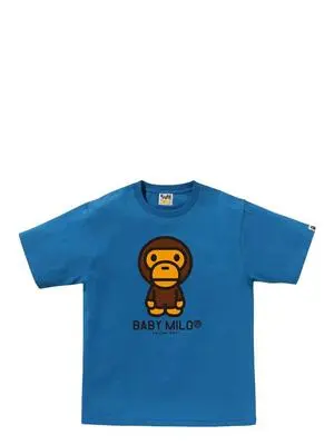 A BATHING APE Baby Milo Tee Shirt - Blue