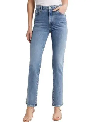 FRAME FRAME The Pencil High Waist Slim Straight Leg Jeans