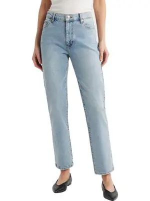 FRAME FRAME The Borrowed Mid-Rise Boyfriend Jeans Dolly