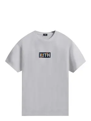 Kith Begonia Floral Box Logo Tee - White