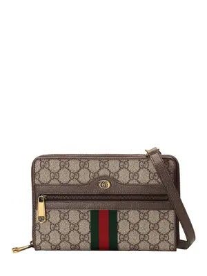 Gucci Ophidia Gg Small Shoulder Bag - Tan