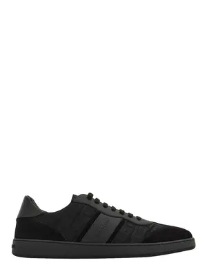 FERRAGAMO Achille Jacquard Sneakers - Nero R