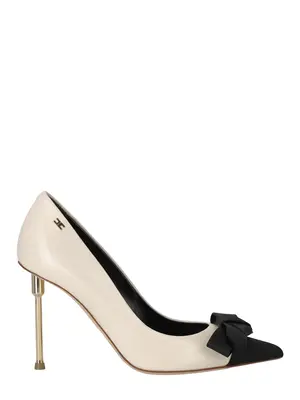 ELISABETTA FRANCHI Elisabetta Franchi Nappa Leather Pumps With Bow