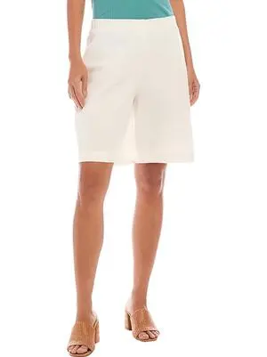 Karen Kane A-line Shorts - Off White
