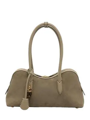 Stella McCartney Alter Suede Tote Khaki