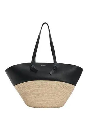 Altuzarra Knot Large Basket Tote - Black