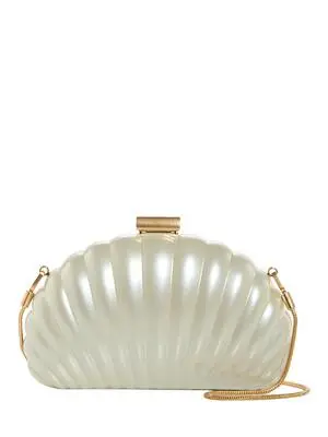 Simkhai Monet Clutch - Ivory