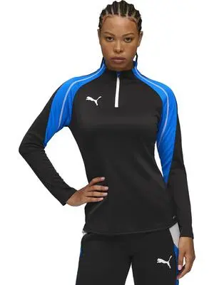 PUMA Quarter-Zip Soccer Top Black