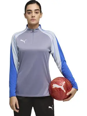 PUMA Quarter-zip Soccer Top - Gray