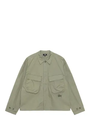 StÜssy Military Overshirt 'olive - Green