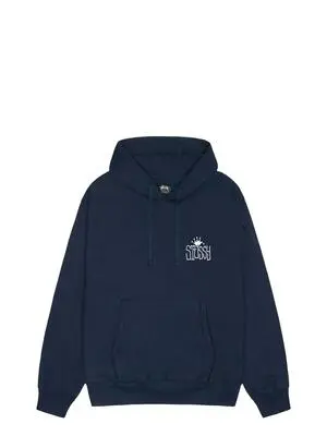 StÜssy Crown International Hoodie - Blue