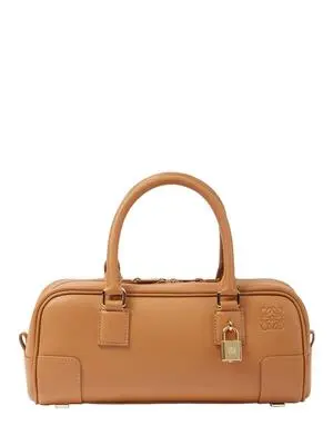 Loewe Amazona 23 Leather Tote Bag - Brown
