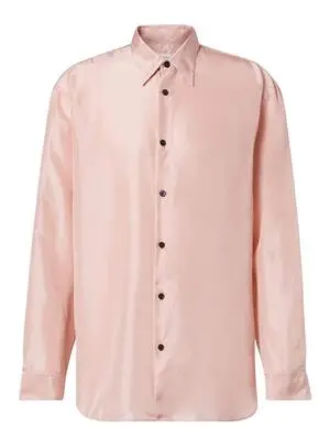 Dries Van Noten Silk Shirt - Pink