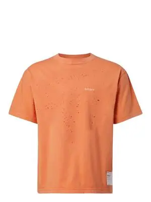 Satisfy Mothtech Cotton Jersey T-shirt - Orange