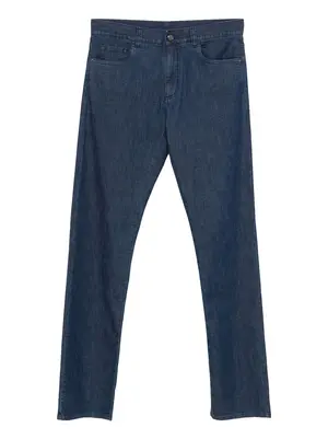 Canali Straight-leg Jeans - Blue