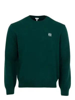 Loewe Knitted Jumper - Green