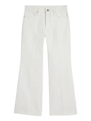JIL SANDER Flared Jeans - White