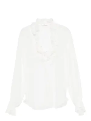 ERMANNO SCERVINO Ermanno Scervino Ruffled-Trim Blouse