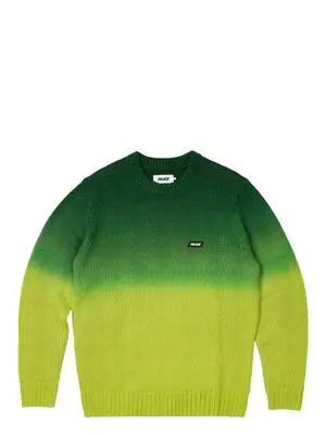 PALACE Gradient Dye Rib Knit - Green