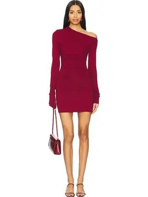 Superdown Bianca Mini Dress - Oxblood