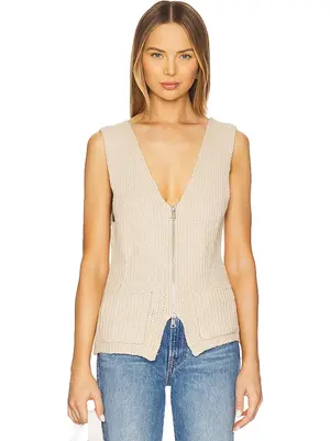 AYA MUSE Cae Vest - Beige