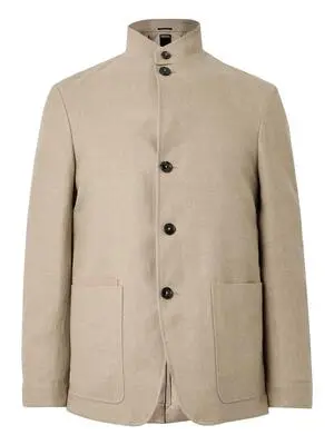 ZEGNA Il Conte Linen And Wool-Blend Jacket