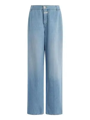 Closed Jurdy Stretch Low-rise Straight-leg Jeans - Light Wash