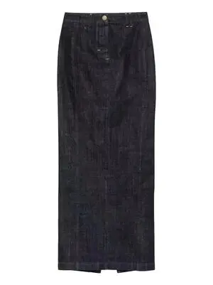 Jacquemus Le Jupe De-nimes Maxi Skirt - Blue