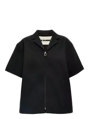 JIL SANDER Denim Shirt - Black