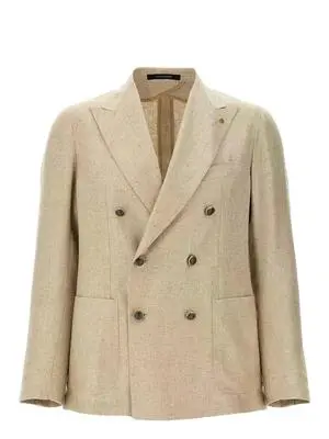 Tagliatore Montecarlo Double-breasted Blazer - Neutrals
