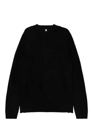LABEL UNDER CONSTRUCTION Distressed Jumper - Black