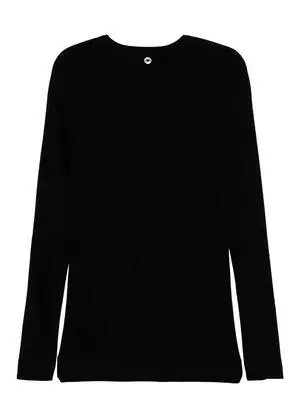 LABEL UNDER CONSTRUCTION Round-neck Jumper - Black
