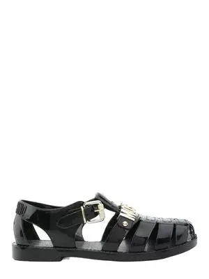 Moschino Jelly Sandals - Black