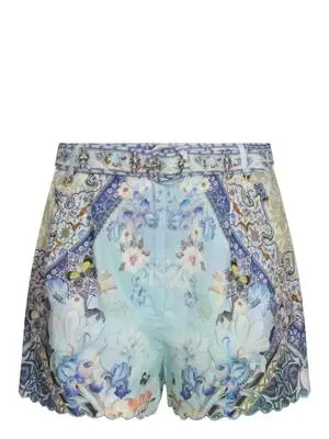 CAMILLA Camilla Printed Belted Shorts