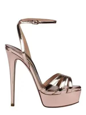 LE SILLA 140mm Lola Sandals - Pink